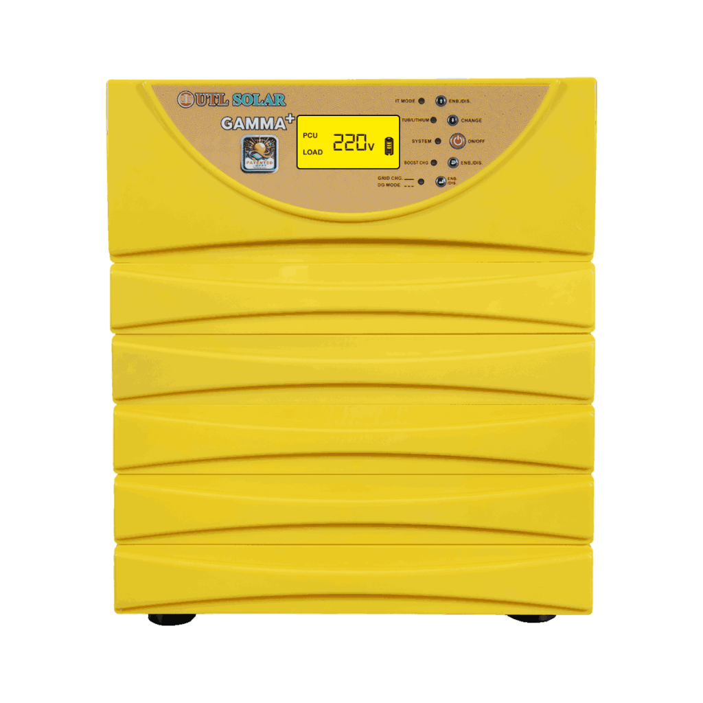 UTL Gamma+ 1650 rMPPT Solar Inverter |1400VA/12V