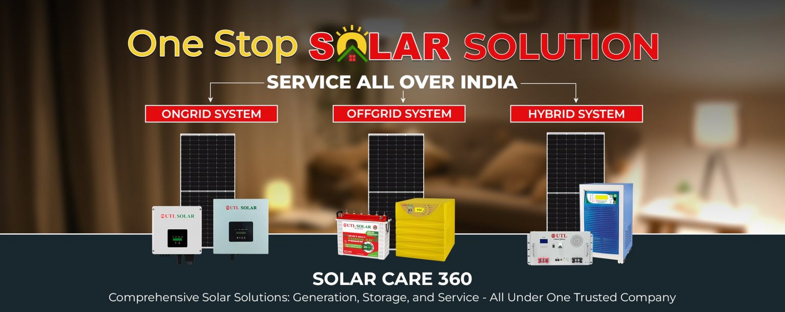 UTL Solar Shop | Buy Inverter, Battery, & Solar Panel Online