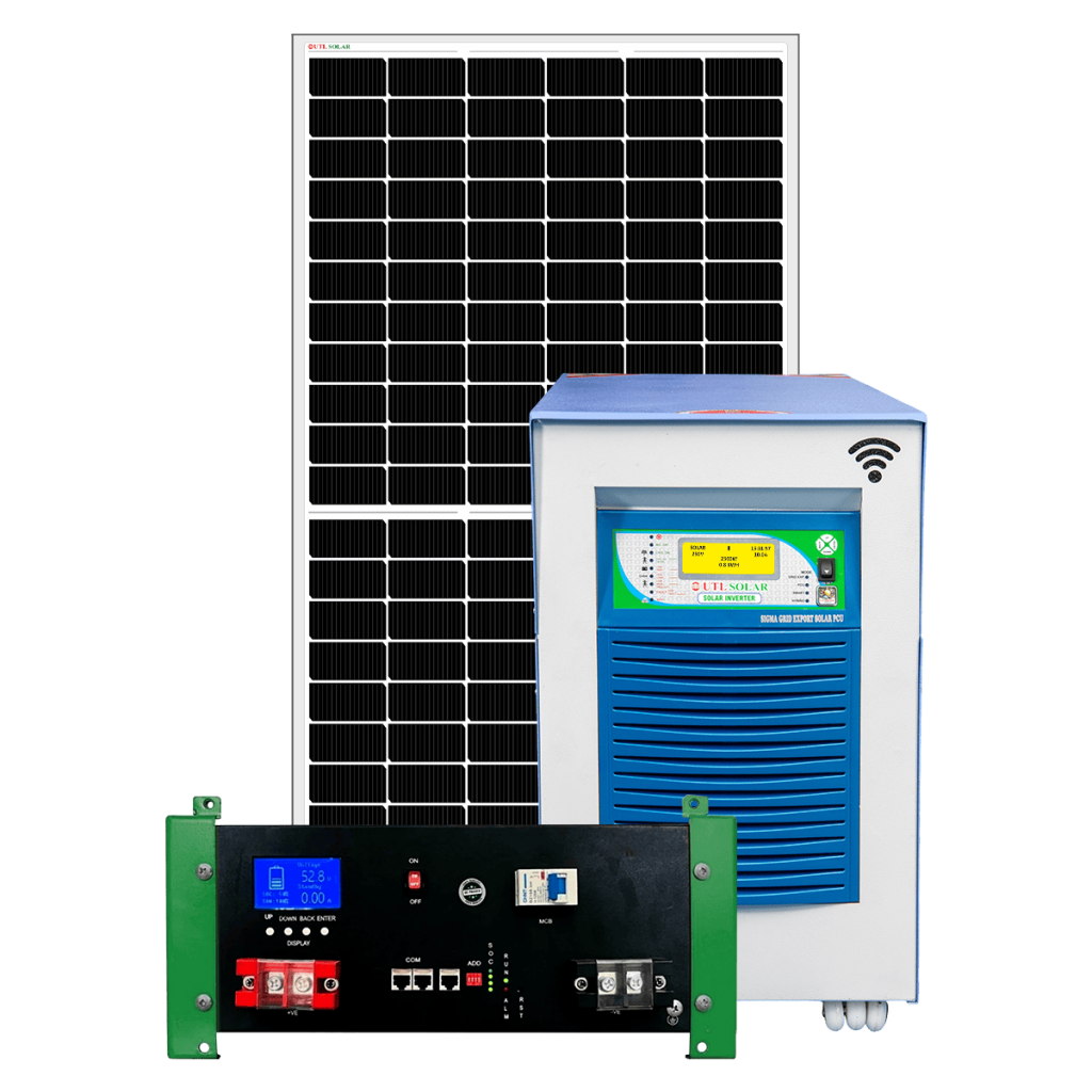 UTL 5kW/48V Hybrid SPGS with Lithium-ion Inverter Battery