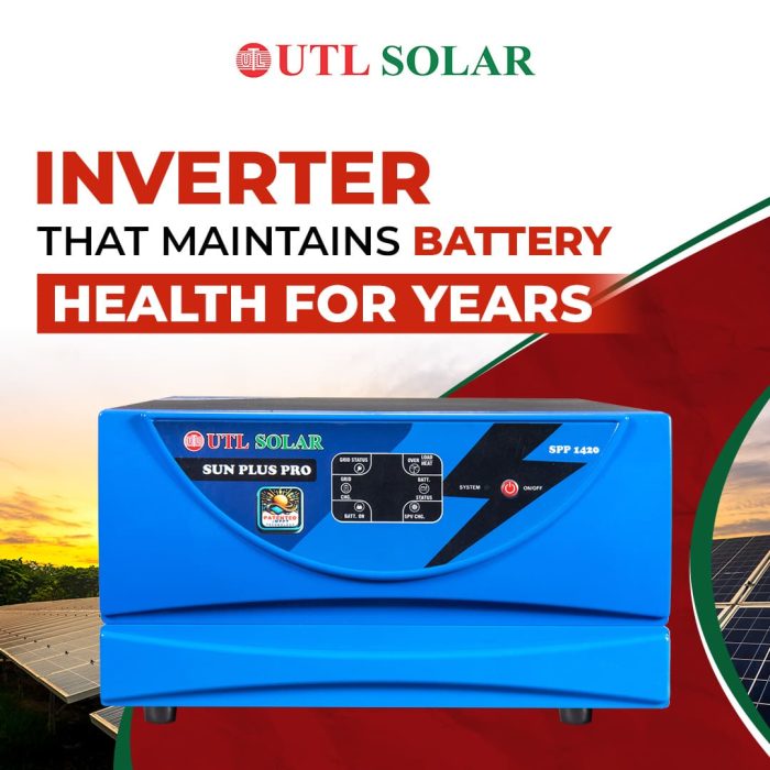 UTL SUN PLUS PRO 1420 rMPPT Solar Inverter